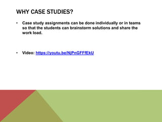 Case study presentation | PPTX