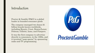 P&G Marketing Capabilities Case Study Presentation | PPTX