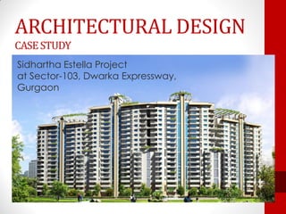 Case study on group housing - Architectural design | PDF