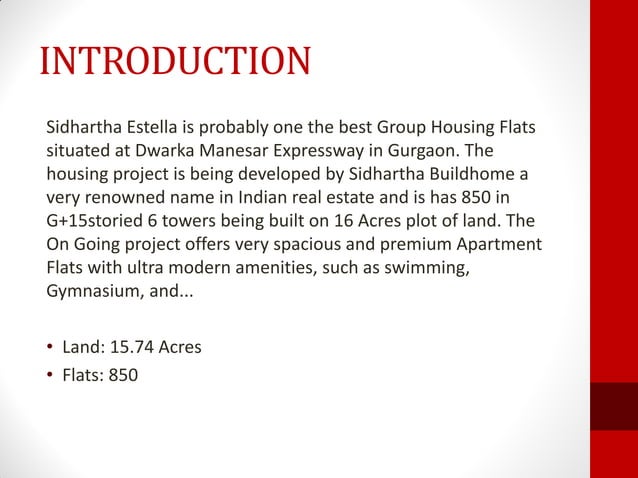 Case study on group housing - Architectural design | PDF