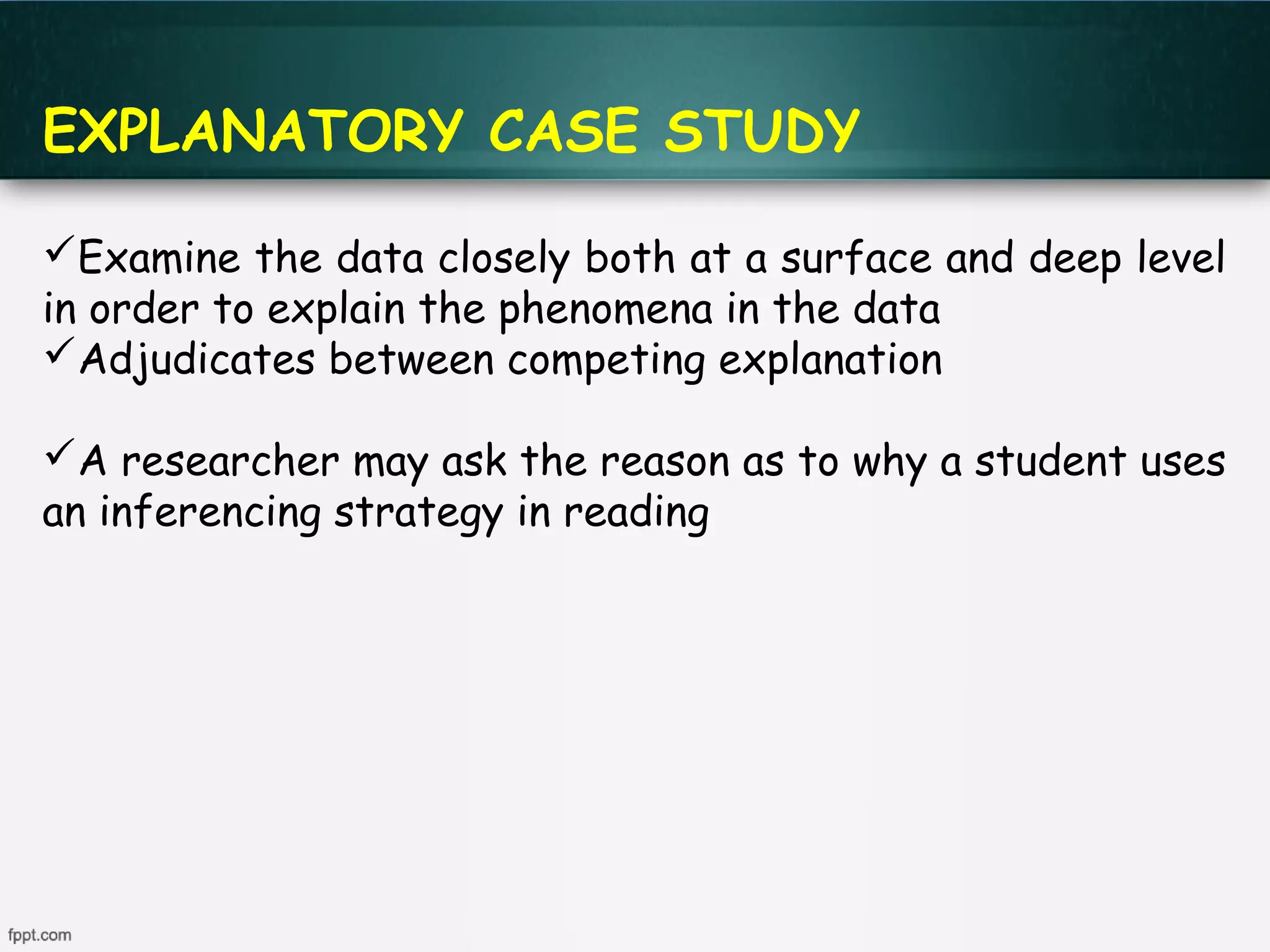 Case study presentation | PPT