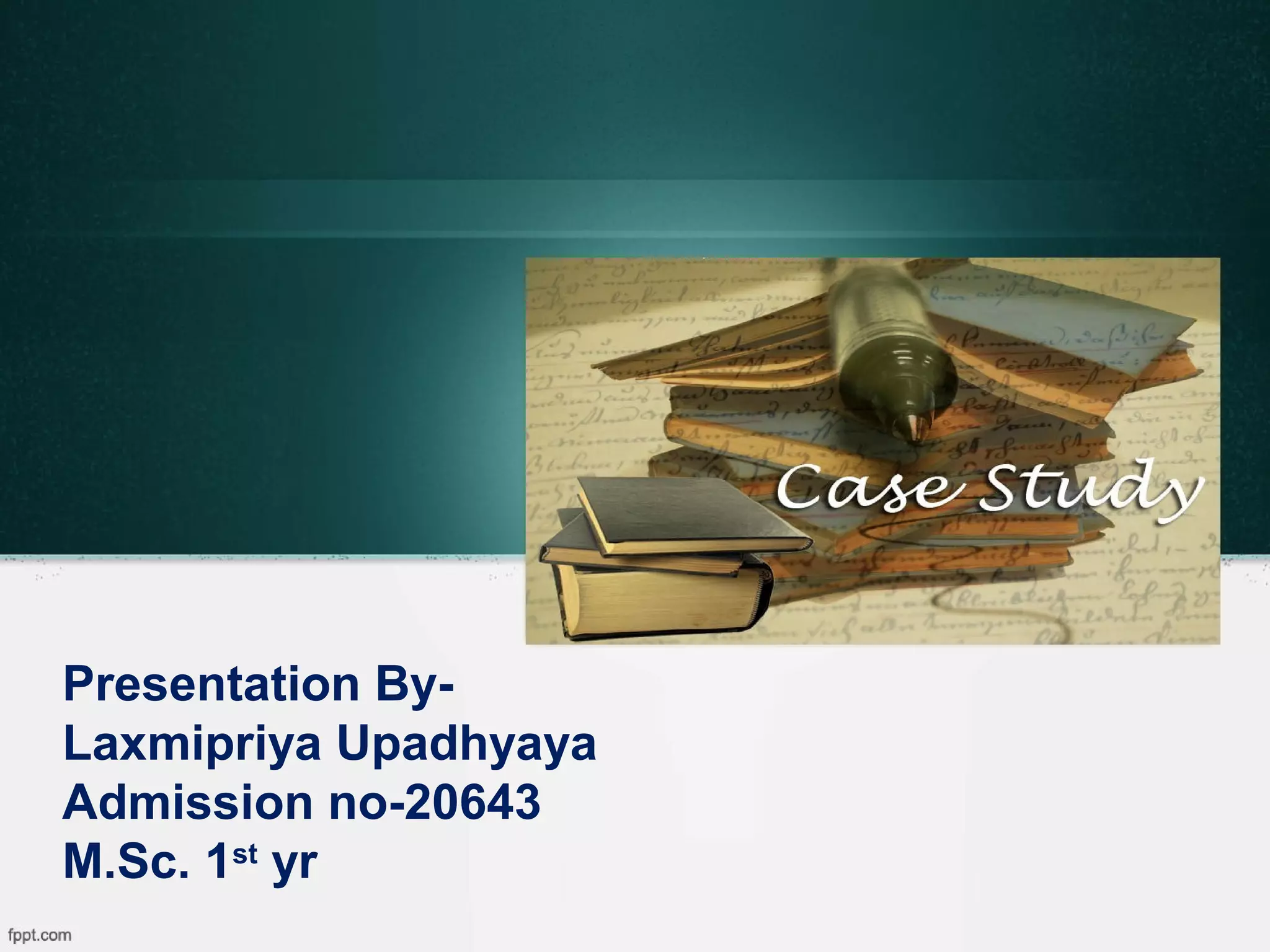 Case study presentation | PPT