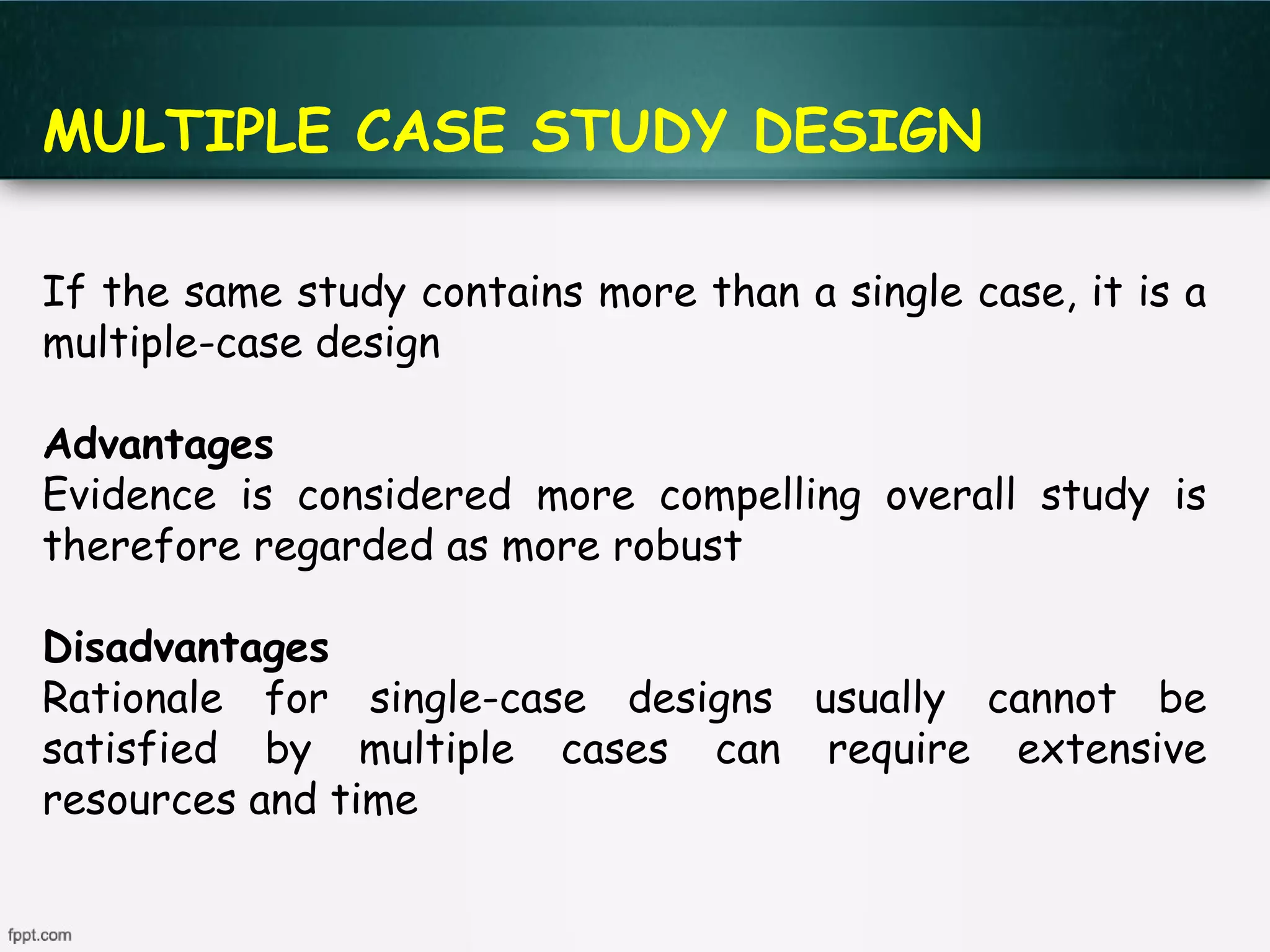 Case study presentation | PPT