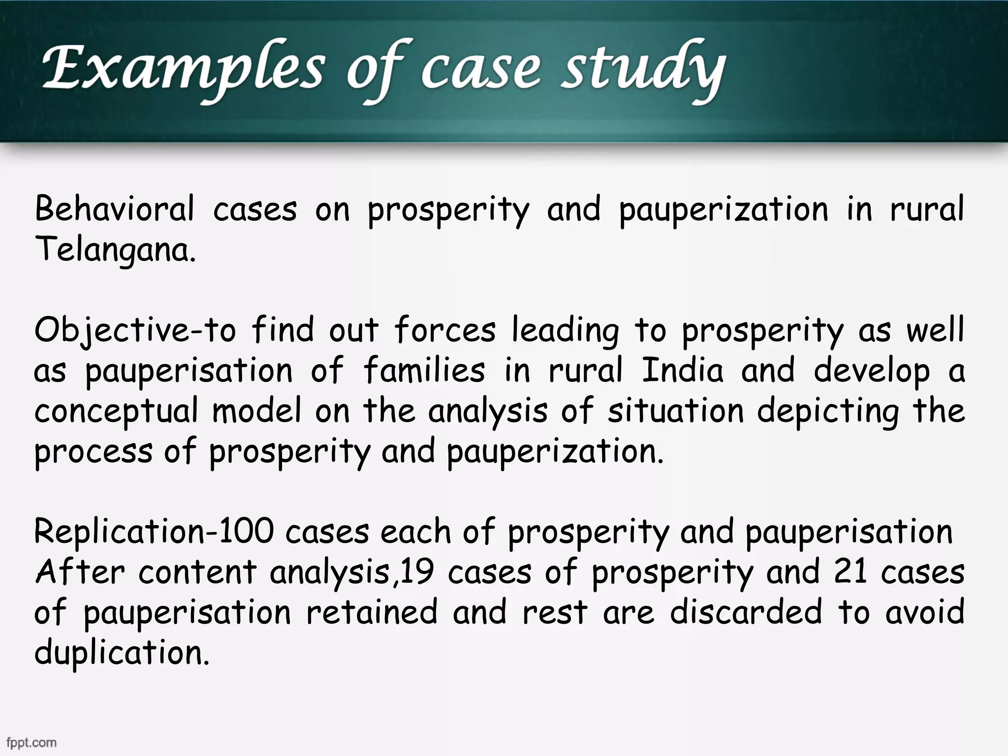 Case study presentation | PPT