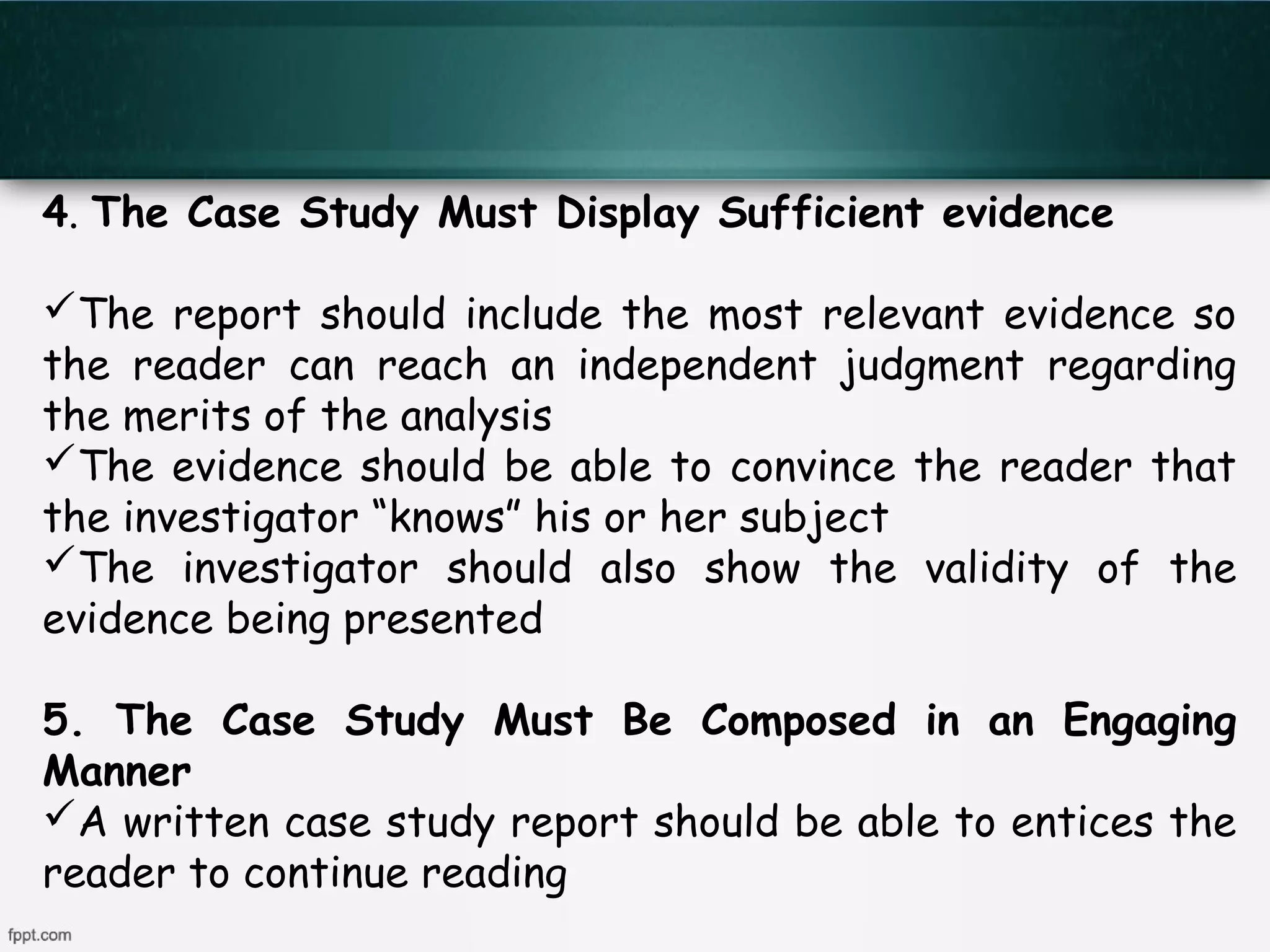 Case study presentation | PPT