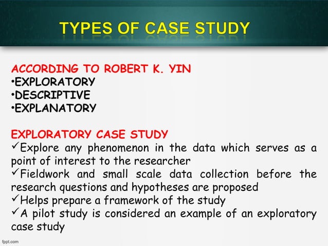 Case study presentation | PPT | Science