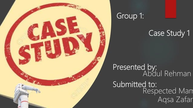 Case study presentation | PPT