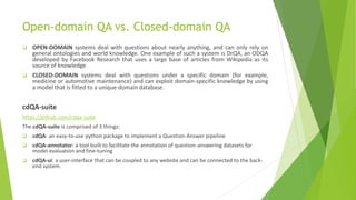 BERT QnA System for Airplane Flight Manual | PPTX