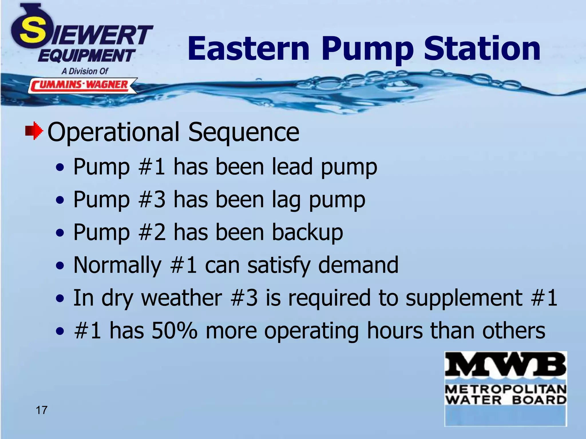 Centrifugal Water Treatment Pump Repair Case Study | PPTX