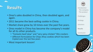 Oreo In China by Chi T. Le | PPTX