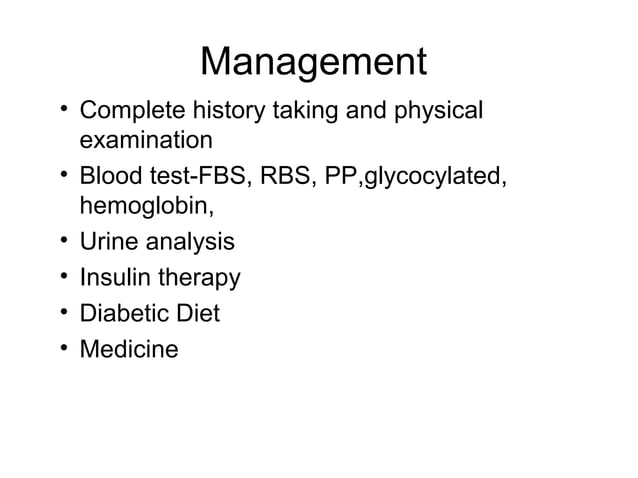 Case study on Diabetes Mellitus | PPT