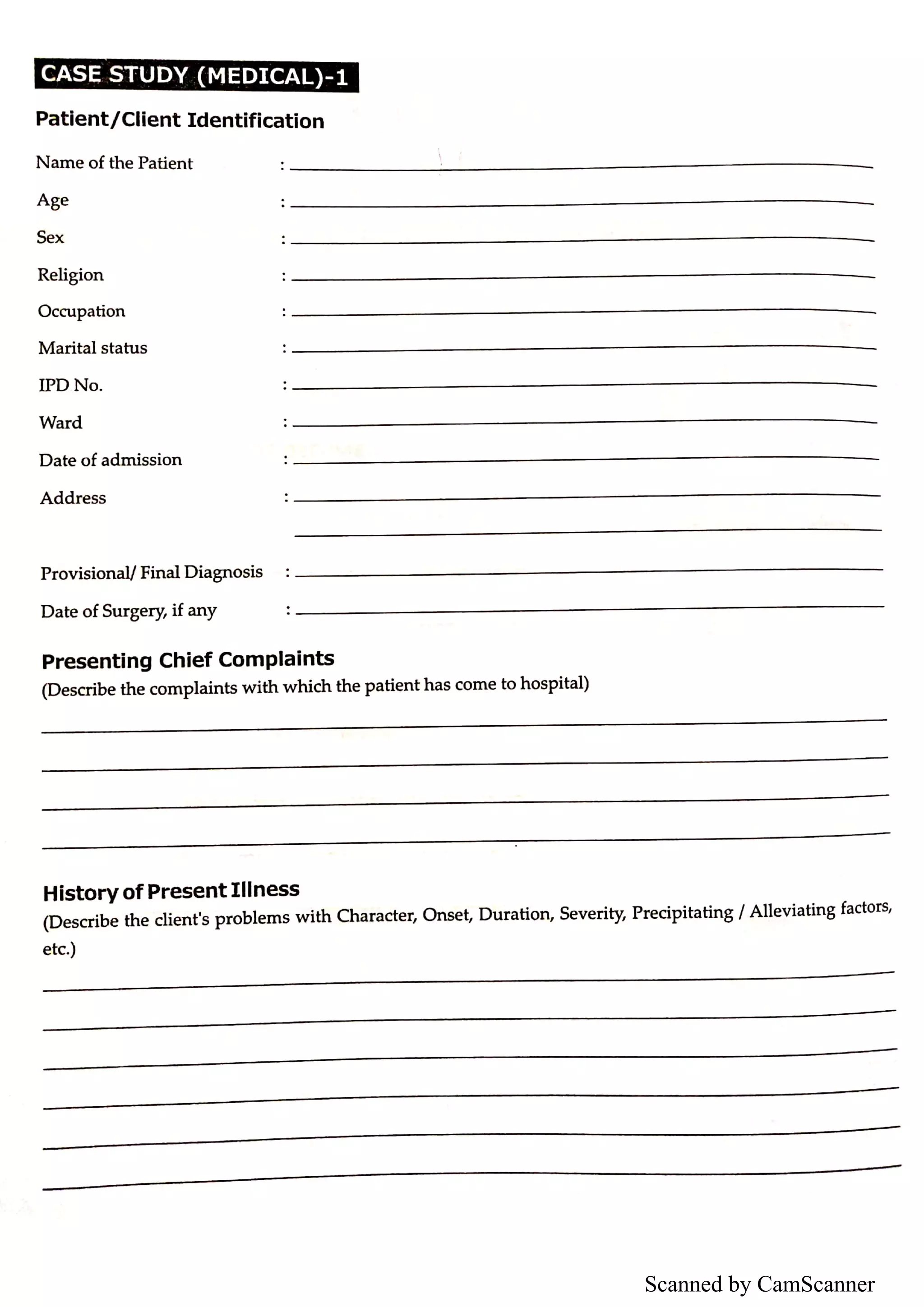 Case study presentation format | PDF