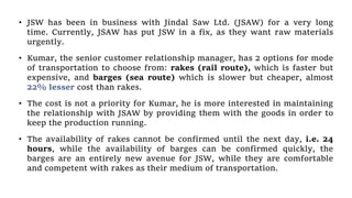 MBA Case Study Presentation Organization Theory & Decision - Parth ...
