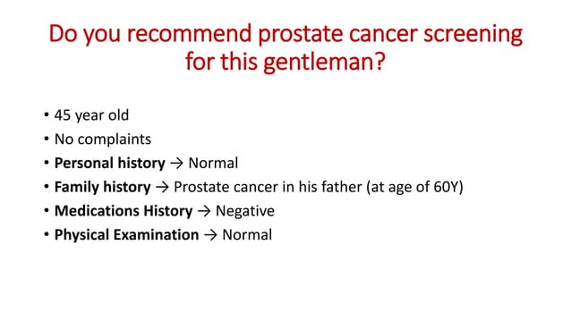 Case Study: Low Risk Prostate Cancer | PPT