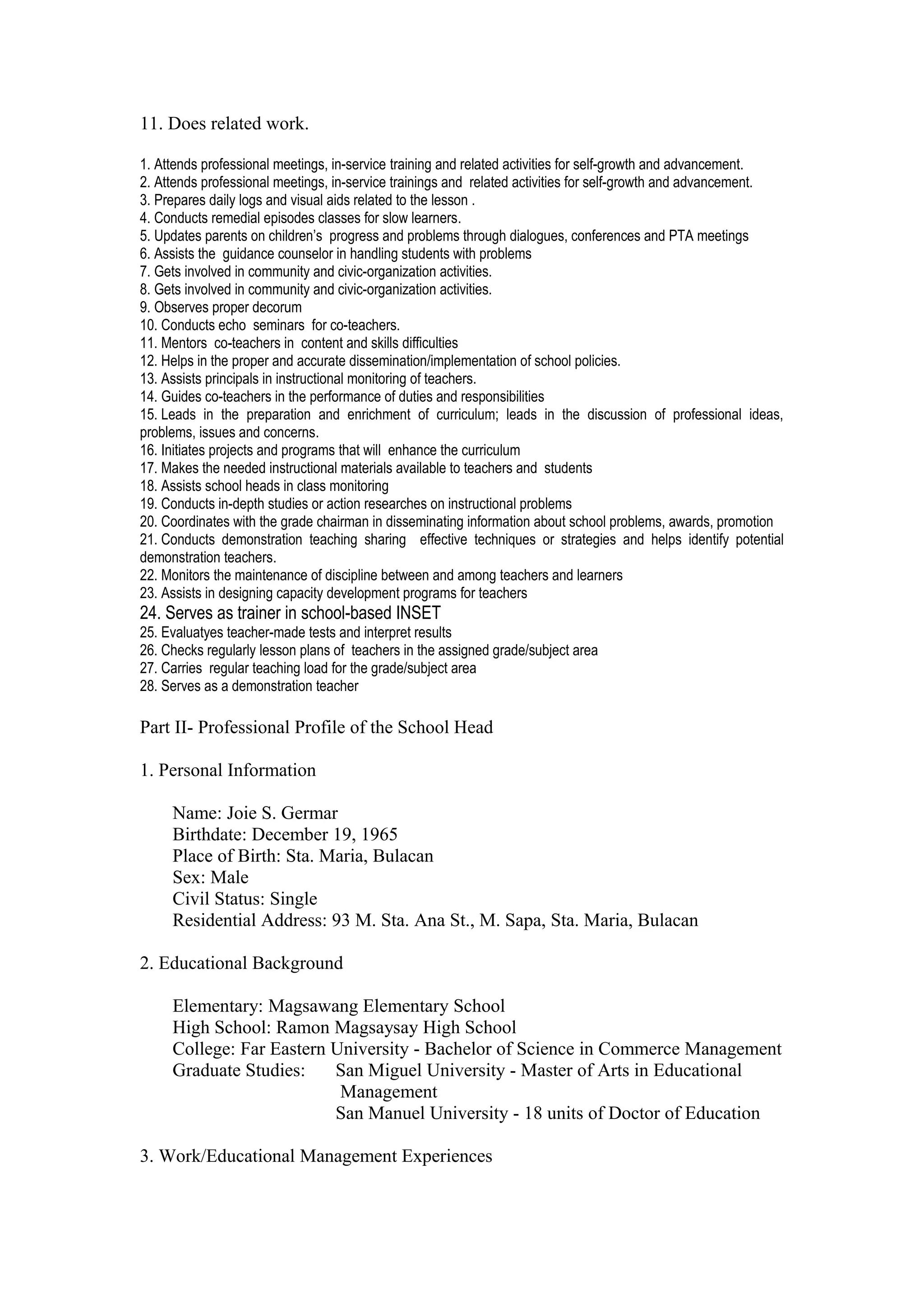 Case study publlic elementary school | DOC
