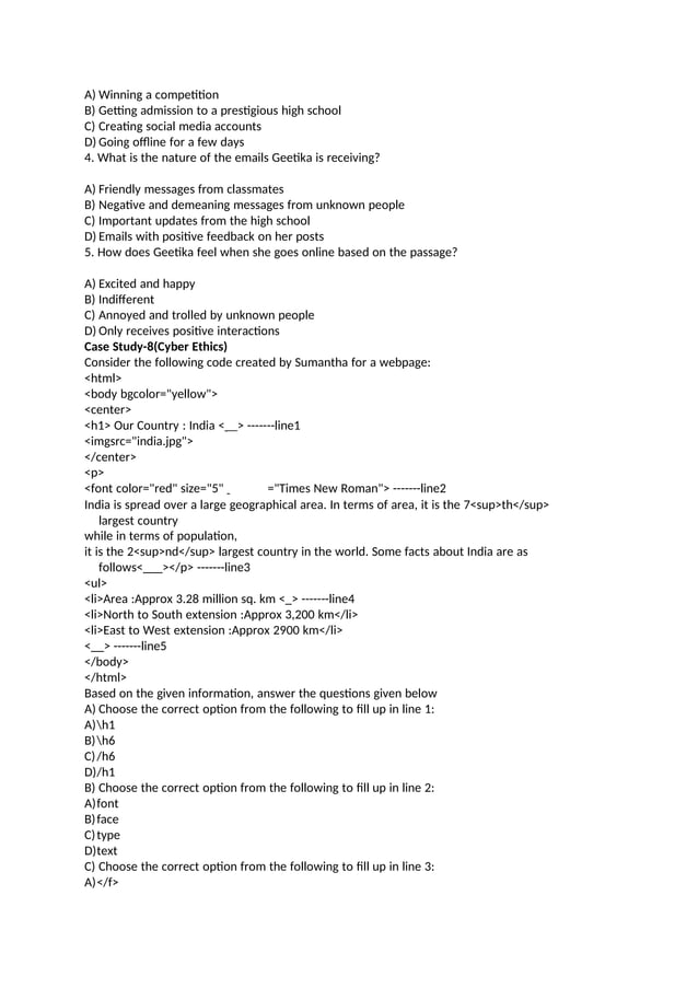 Case Study_questions_23_computer class x.ppt