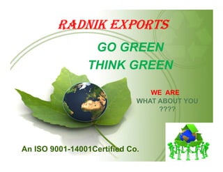 Case Study_Radnik Exports | PDF