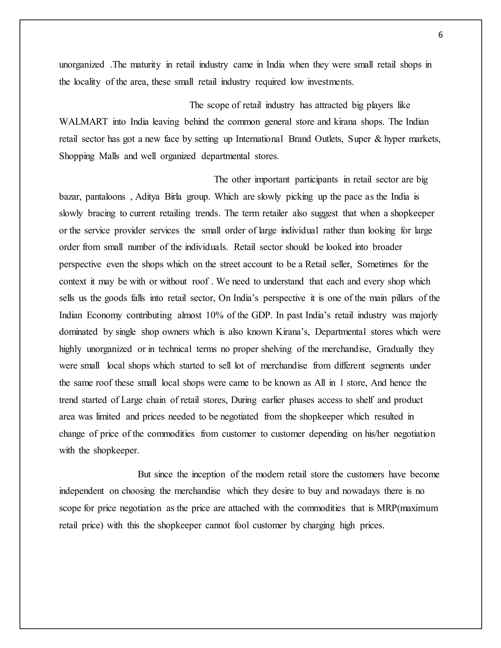 Case study on Visual Merchandising in Reliance Retail- By Raghav ...