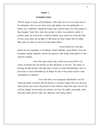 Case study on Visual Merchandising in Reliance Retail- By Raghav ...
