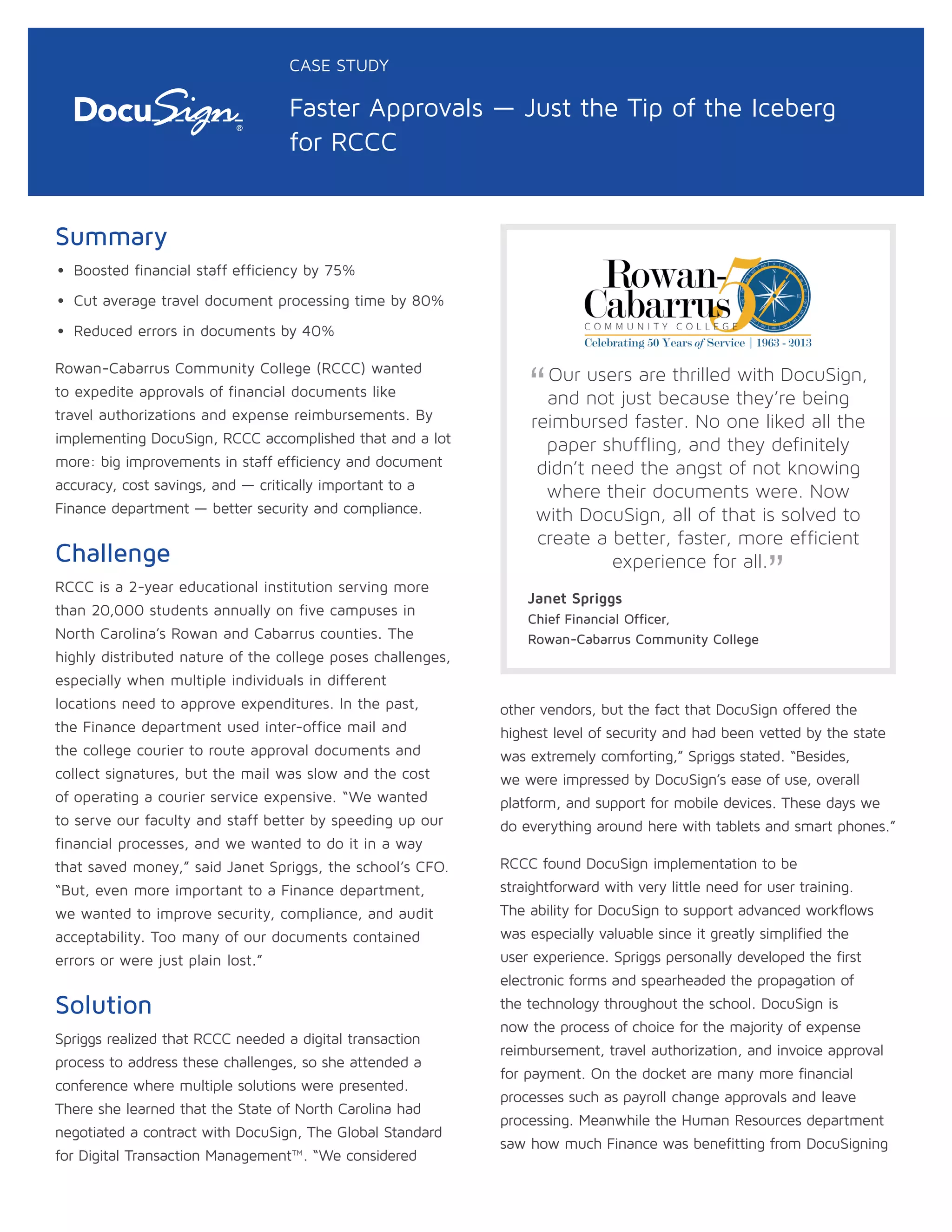 Case study rccc | PDF
