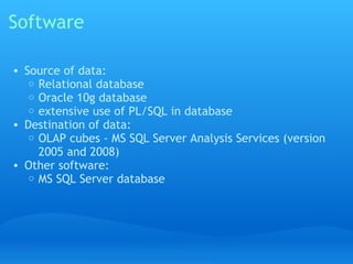 Case Study Real Time Olap Cubes | PPT