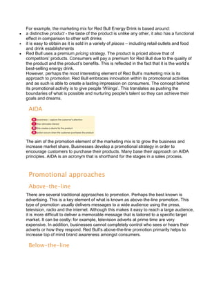 Case study red bull | DOCX