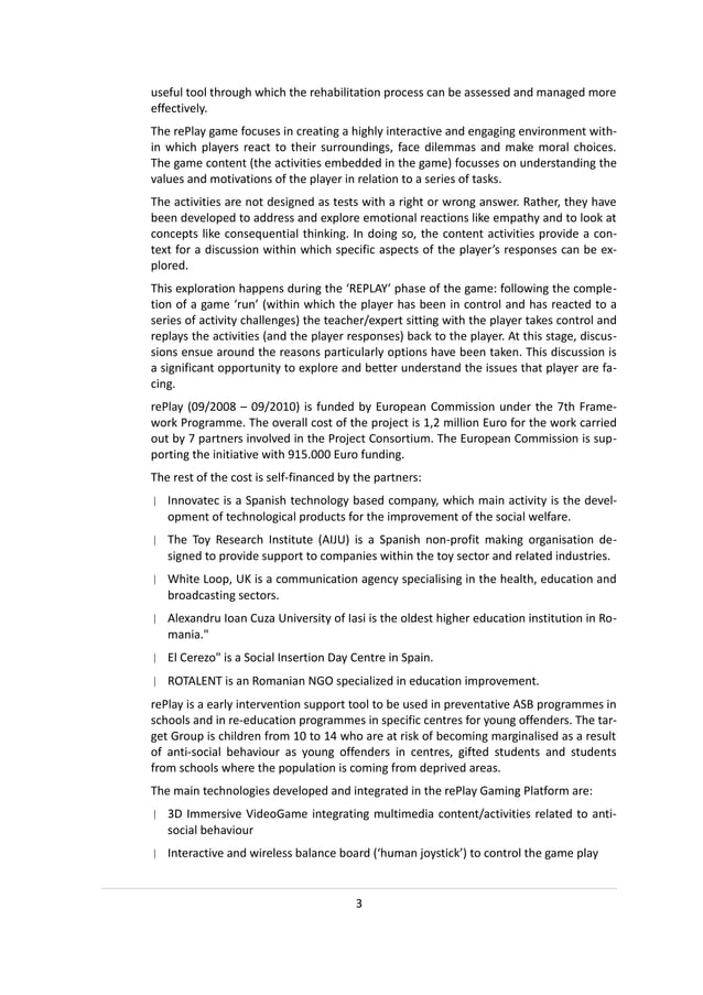 Case study rePlay | PDF