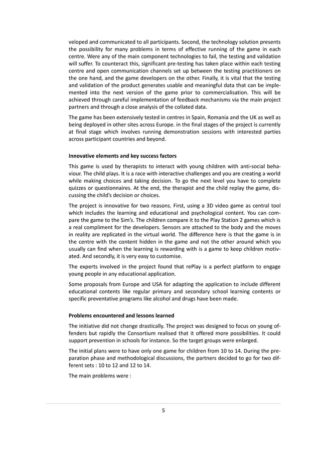 Case study rePlay | PDF