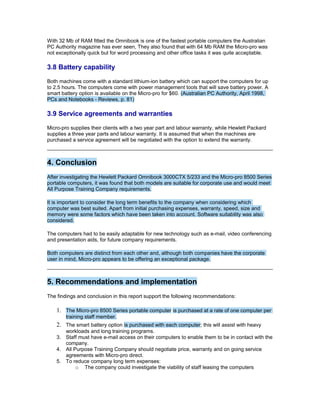 Case study report (Memo) | DOC