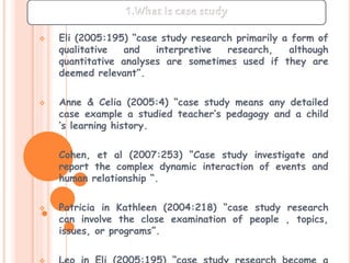 Case study research | PPTX
