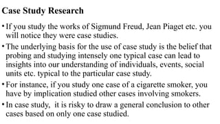 Case study and survey study Research methodology.pptx