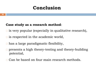 Case study research method | PPTX