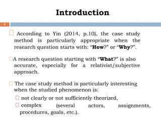 Case study research method | PPTX