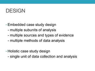 Case Study Research Methods | PPTX