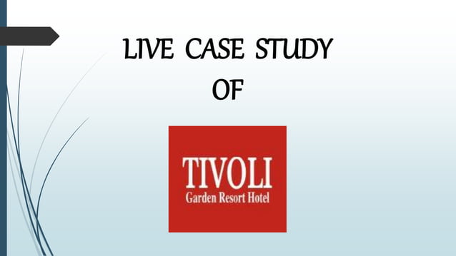 Case study resort | PPTX