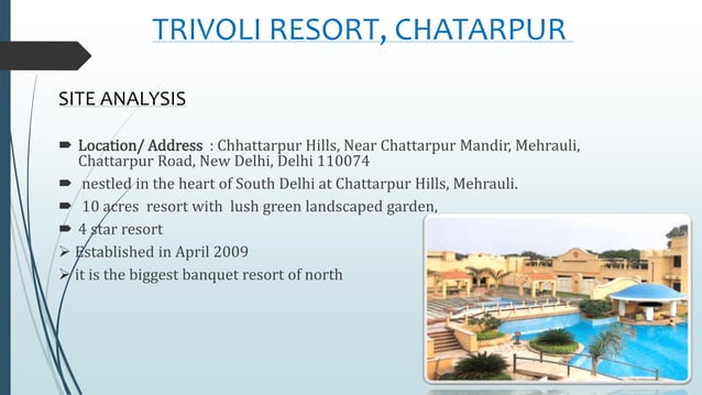 Case study resort | PPTX