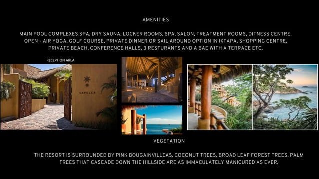 CASE STUDY RESORT - Capella Ixtapa, Kondan The Retreat, Hillside Retreat 405 | PDF | Hotels and ...