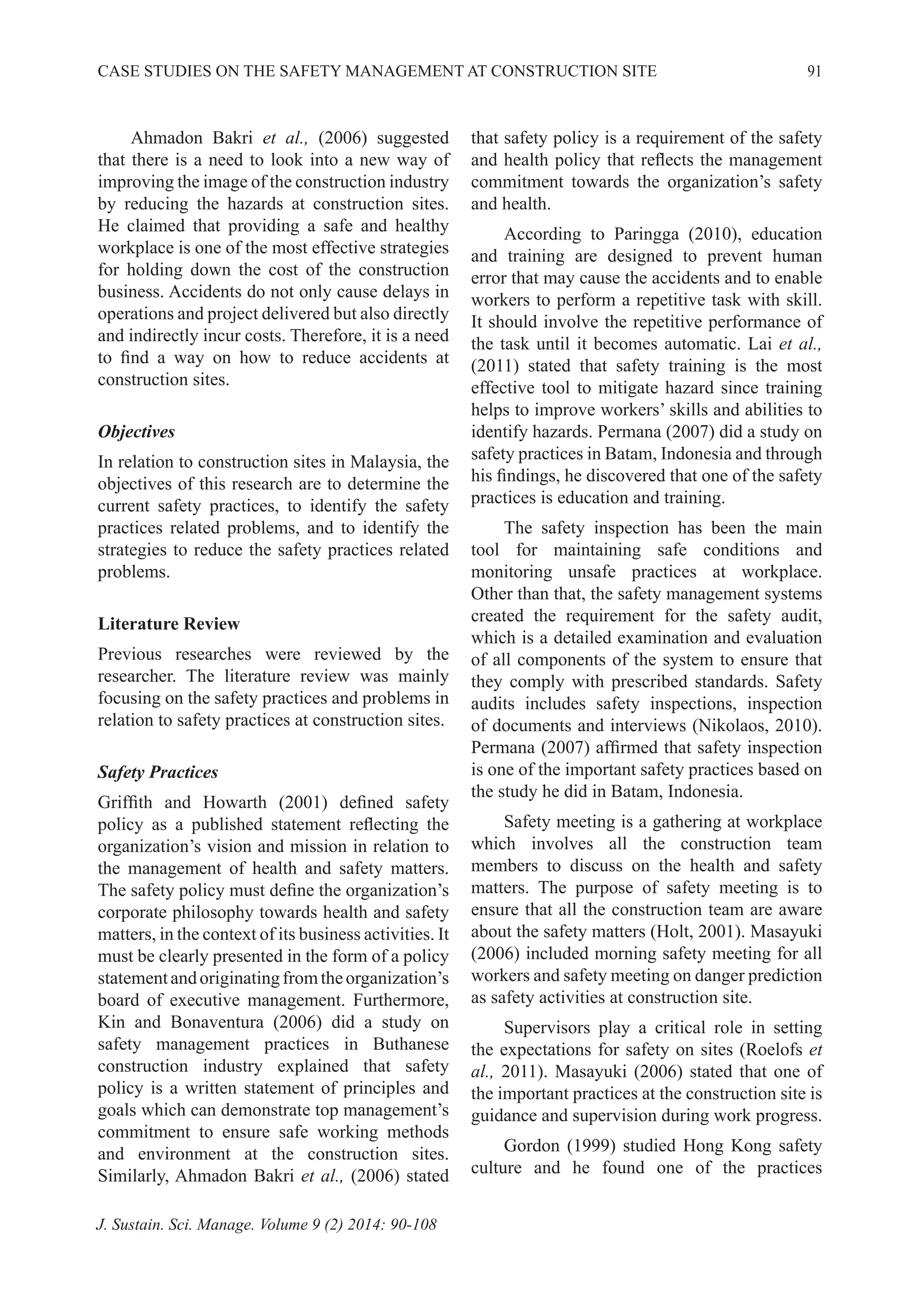 case study safety management umt.pdf | Injuries | Diseases and Conditions
