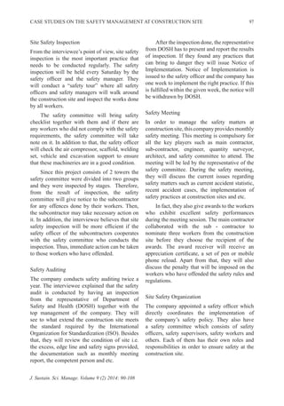 case study safety management umt.pdf | Injuries | Diseases and Conditions