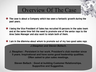 Case study,, sales and distribution management | PPT