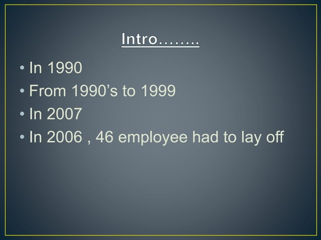 Organizational Behavior Case Study of Mirror Plant | PPT