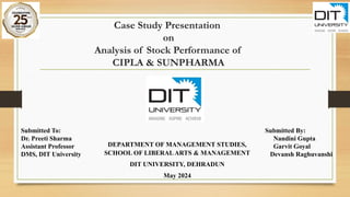 Case Study Security Analysis & Portfolio mgmt | PPT