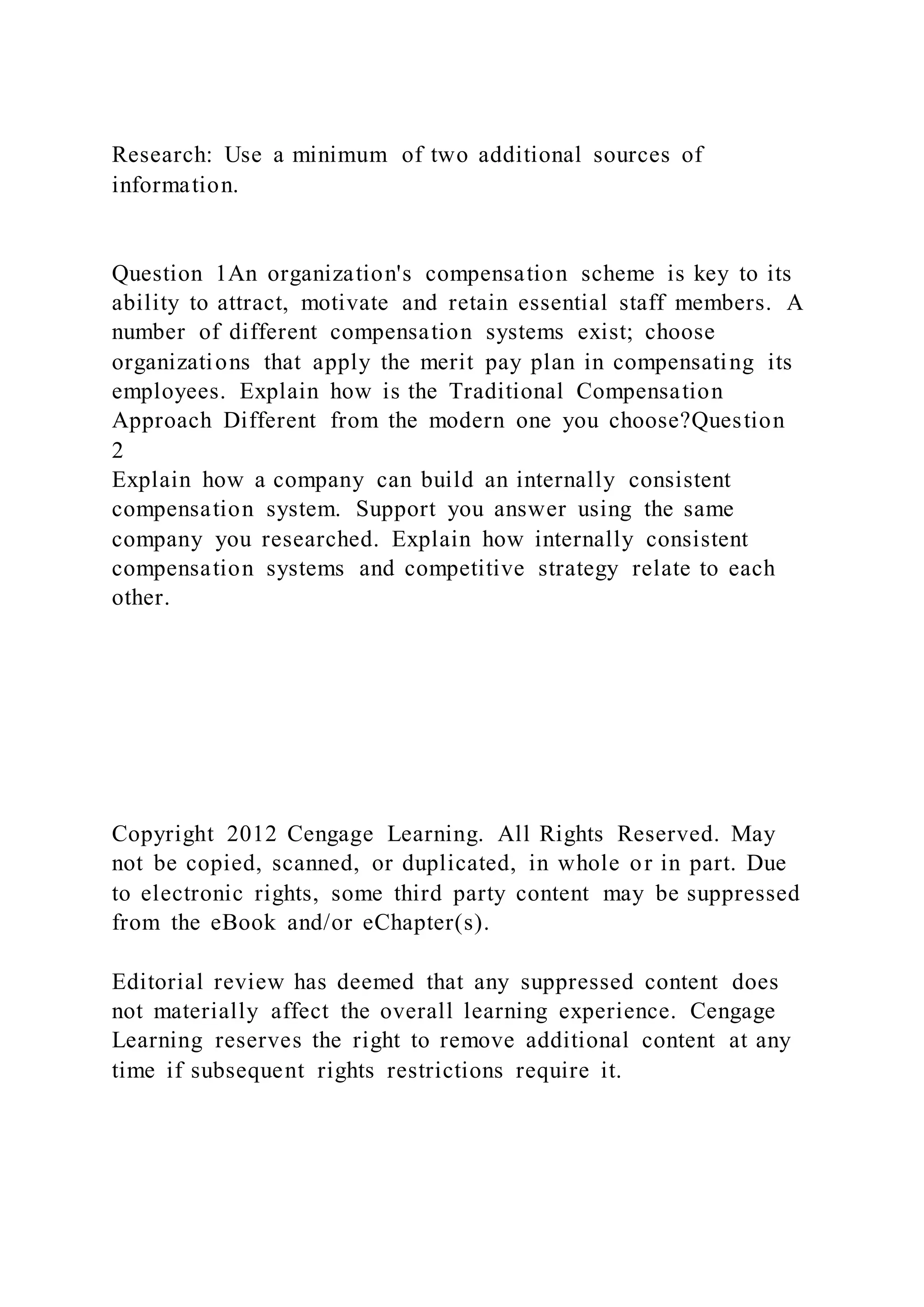 Case Study Seniority in OrganizationPermaja Resources Corp | DOCX