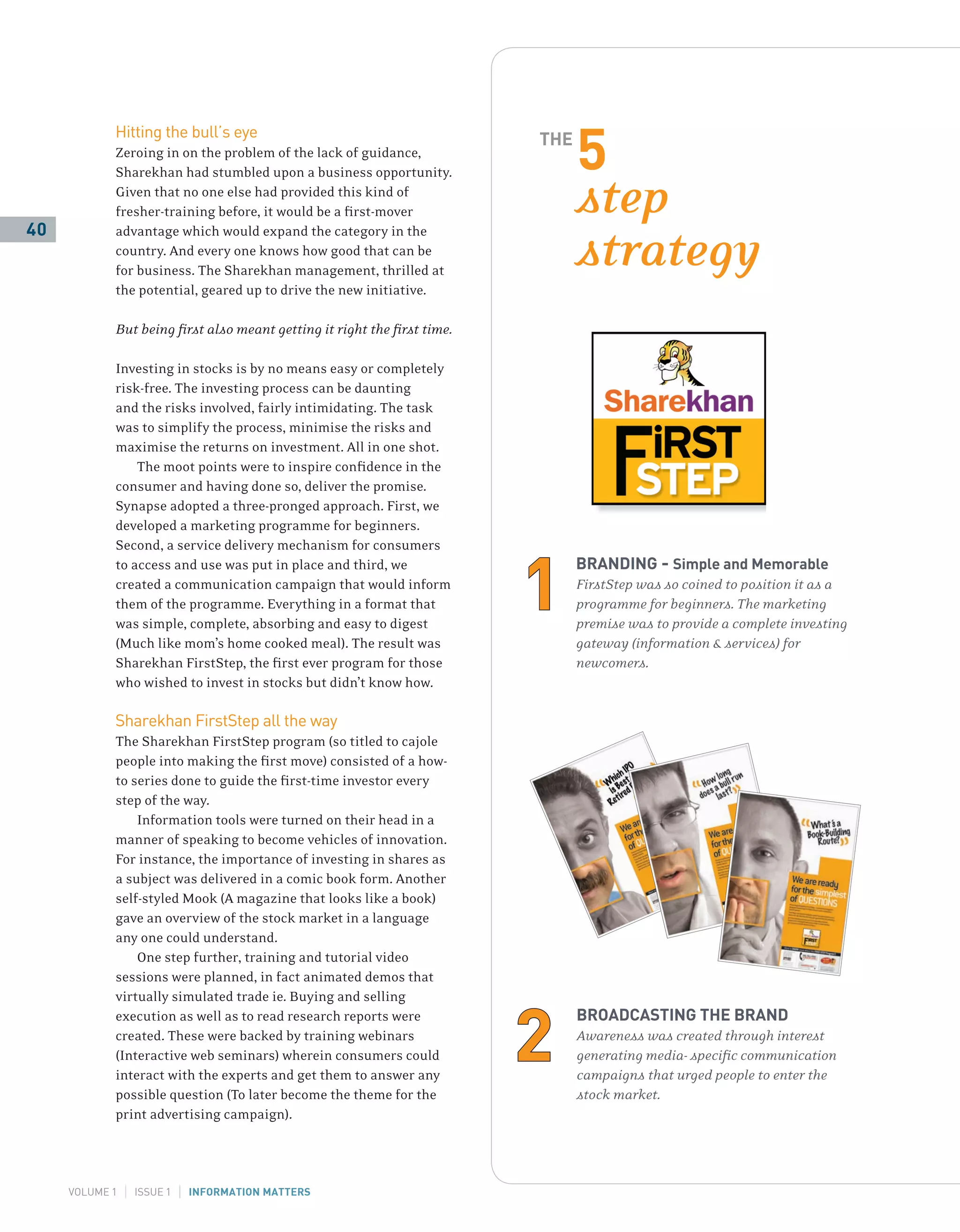 Sharekhan First Step | PDF