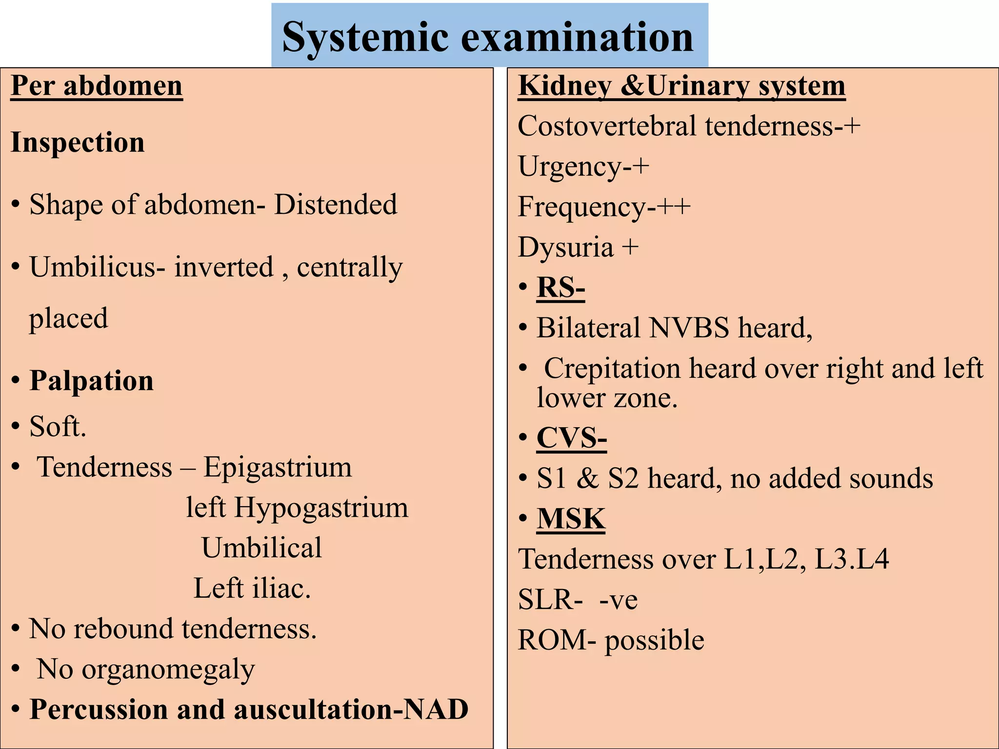 chronic kidney disease case presentation | PPTX