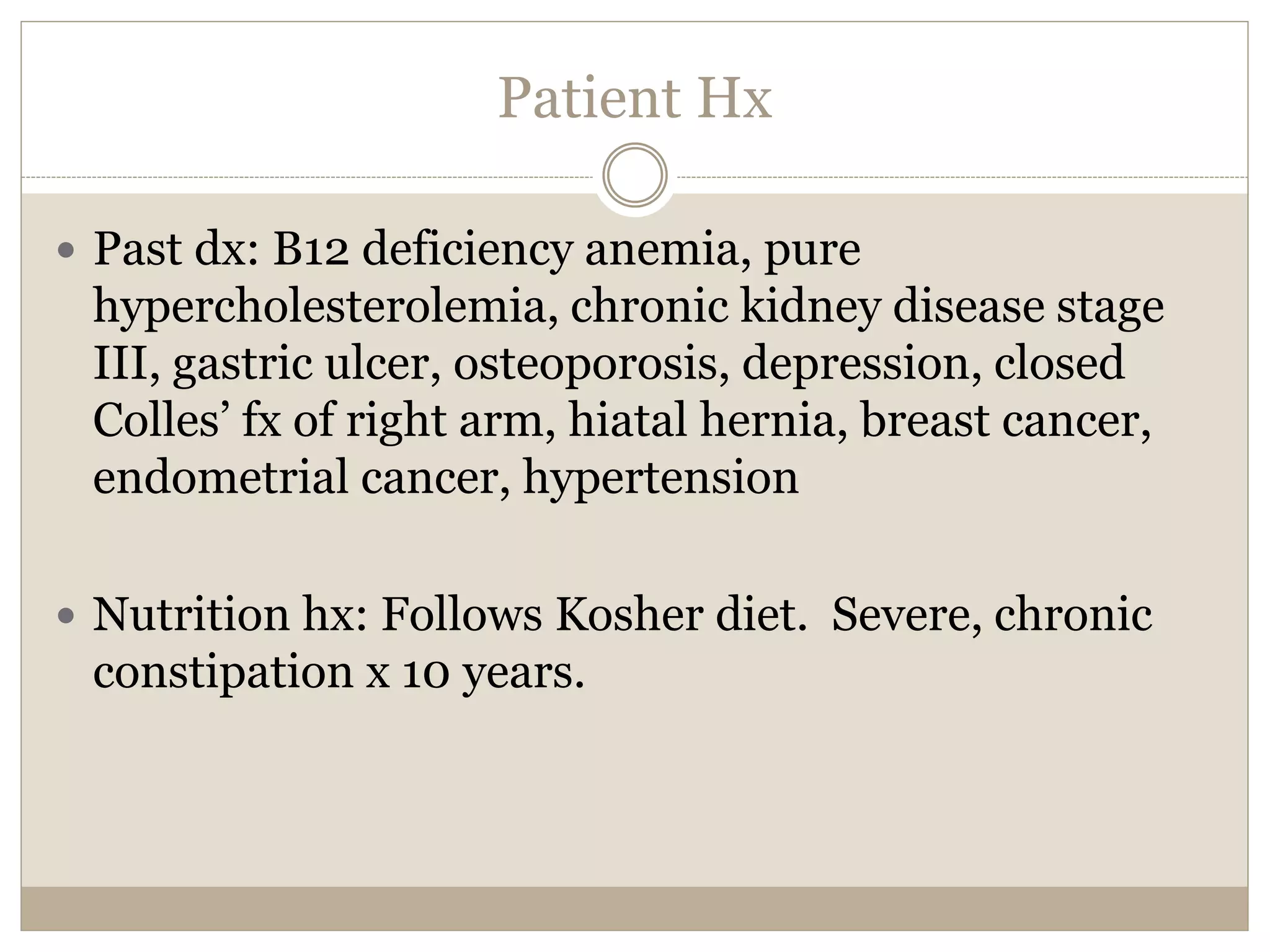 Chronic Constipation and Laxative Abuse | PPTX