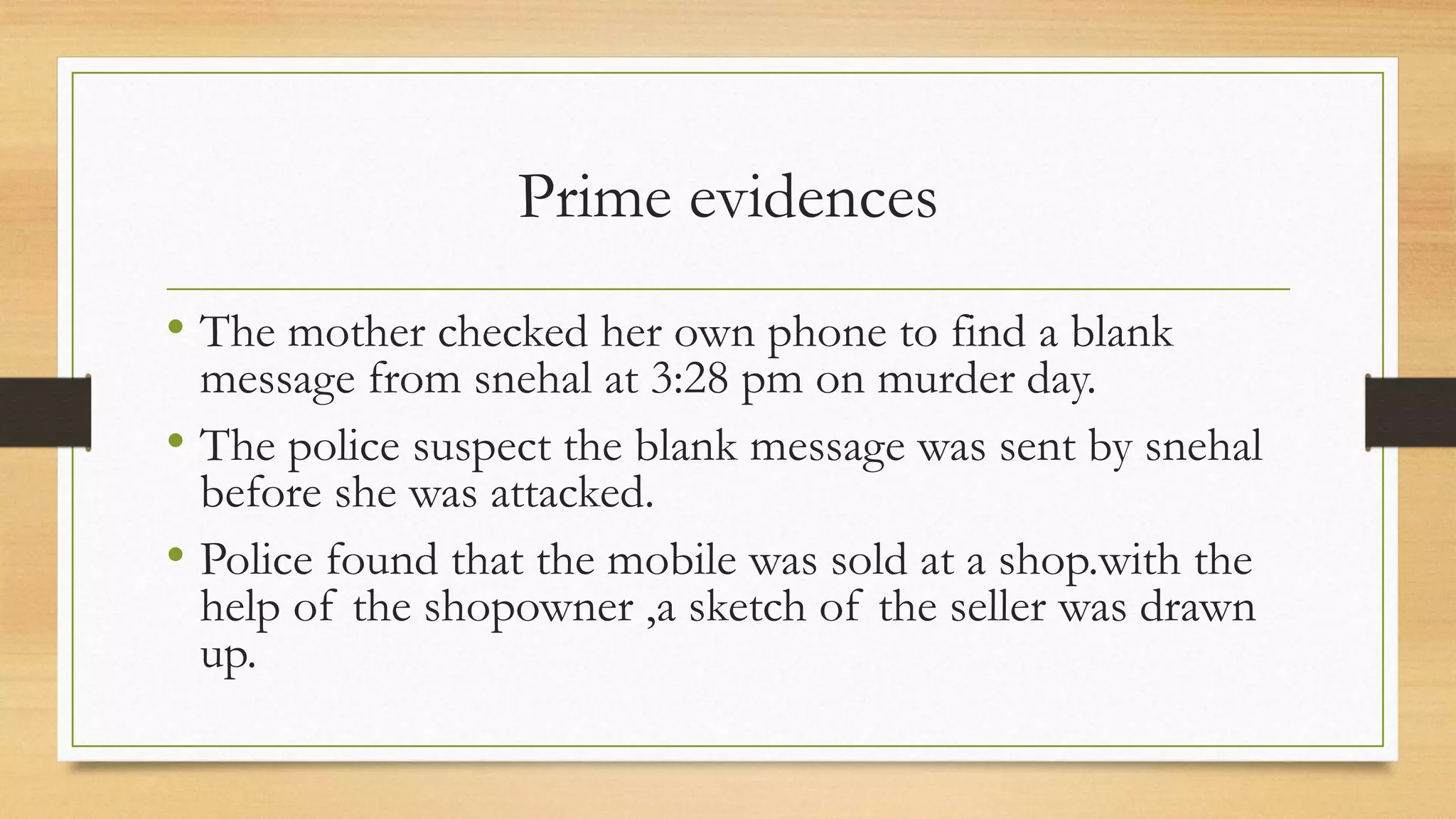 Case study-Unsolved crazy murder case | PPTX