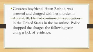 Case study-Unsolved crazy murder case | PPTX