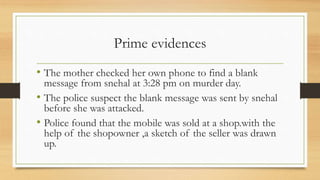 Case study-Unsolved crazy murder case | PPTX