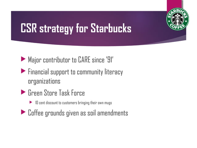 Case study Solution on Starbuck’s Company | PPT